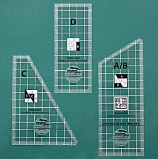 Creative Grids Scrap Crazy 8 in.Templates & Free Book – Watergirl Quilt Co.