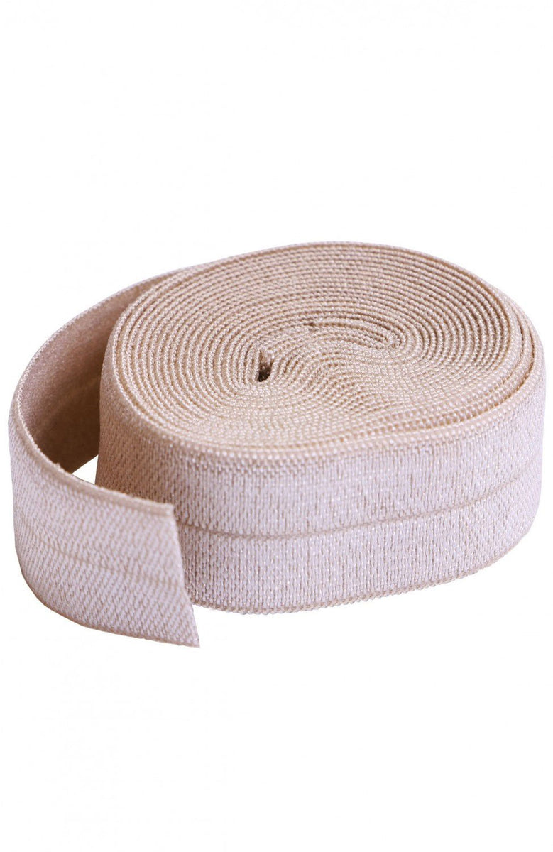 ByAnnie Fold-Over Elastic 3/4in x 2yds - Natural – Watergirl Quilt Co.