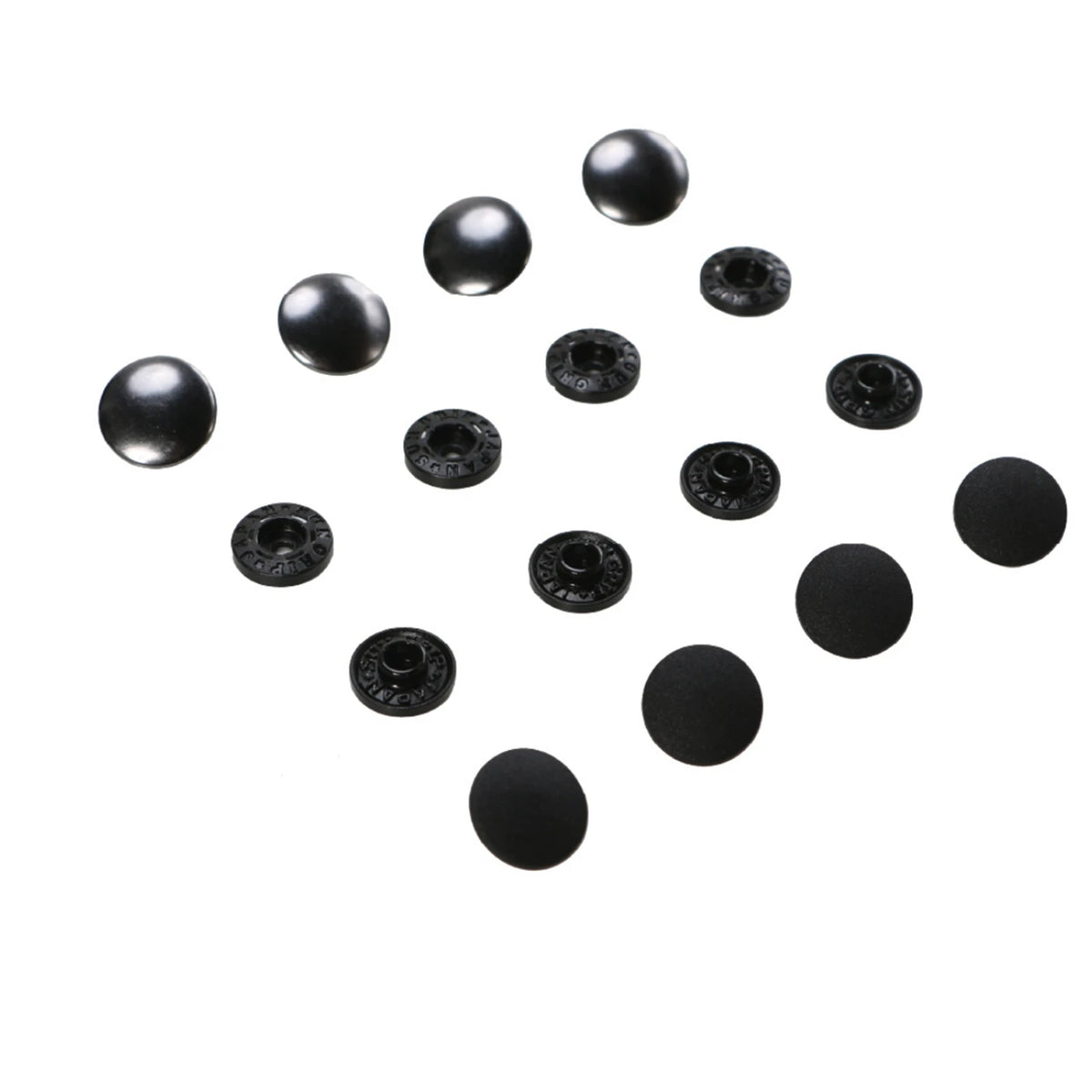 ByAnnie Tool-Free Snaps 4 Pack - Black Metal – Watergirl Quilt Co.