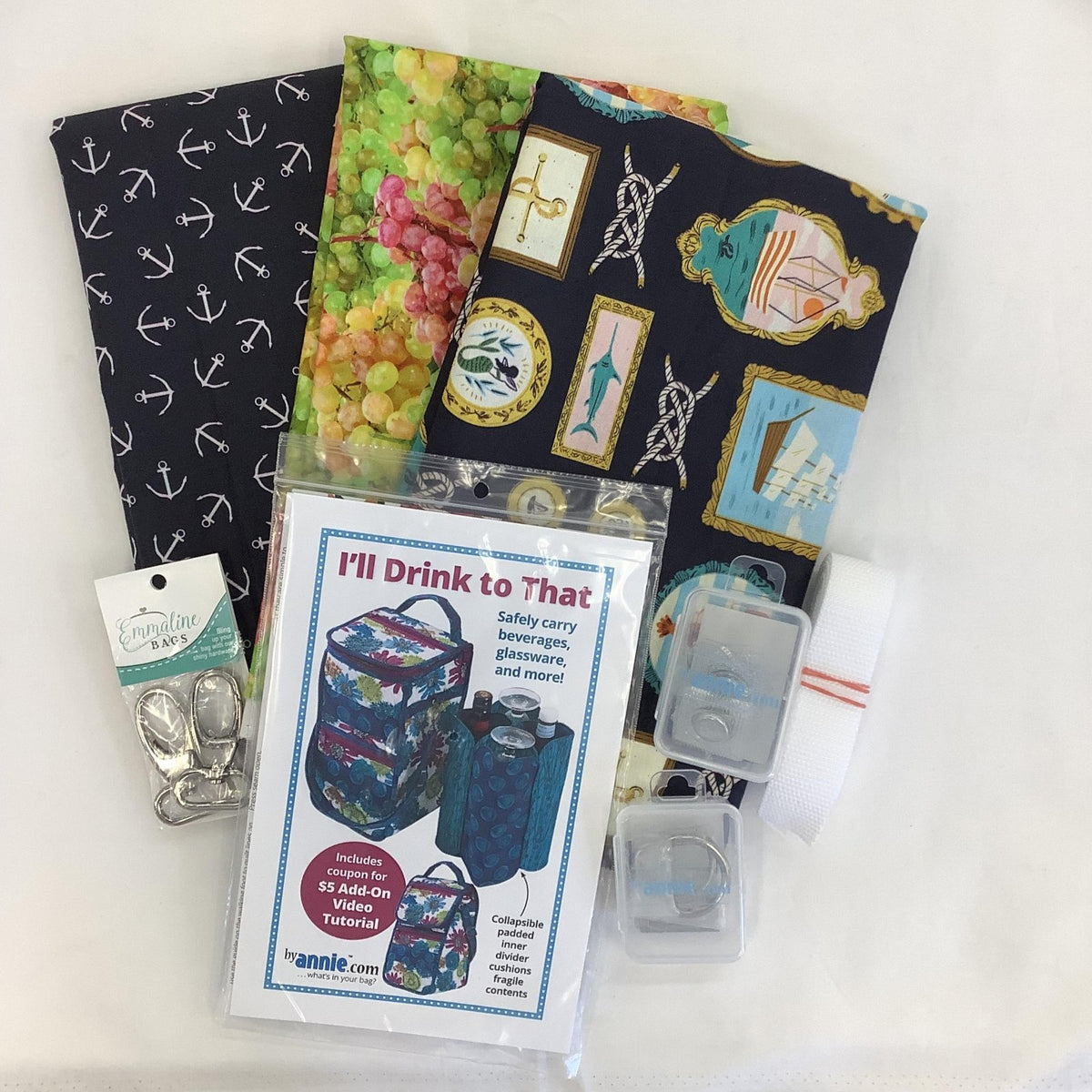 ByAnnie I'll Drink To That Complete Kit – Watergirl Quilt Co.