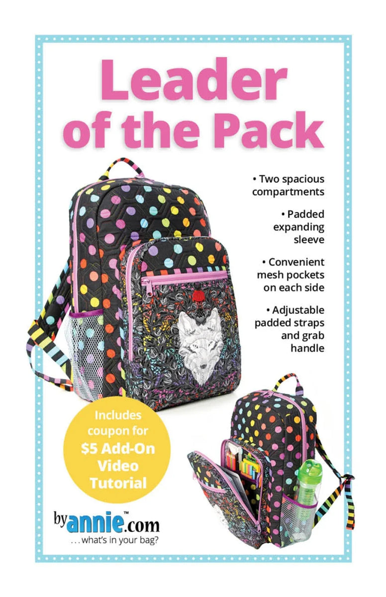 ByAnnie Bag Pattern Leader of the Pack – Watergirl Quilt Co.