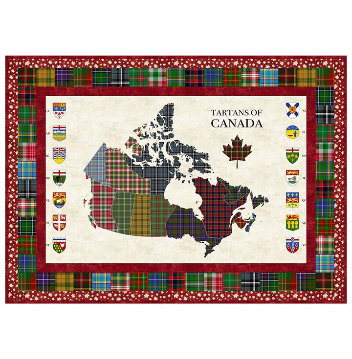 Free Quilt Pattern Tartans of Canada By Deborah Edwards – Watergirl ...