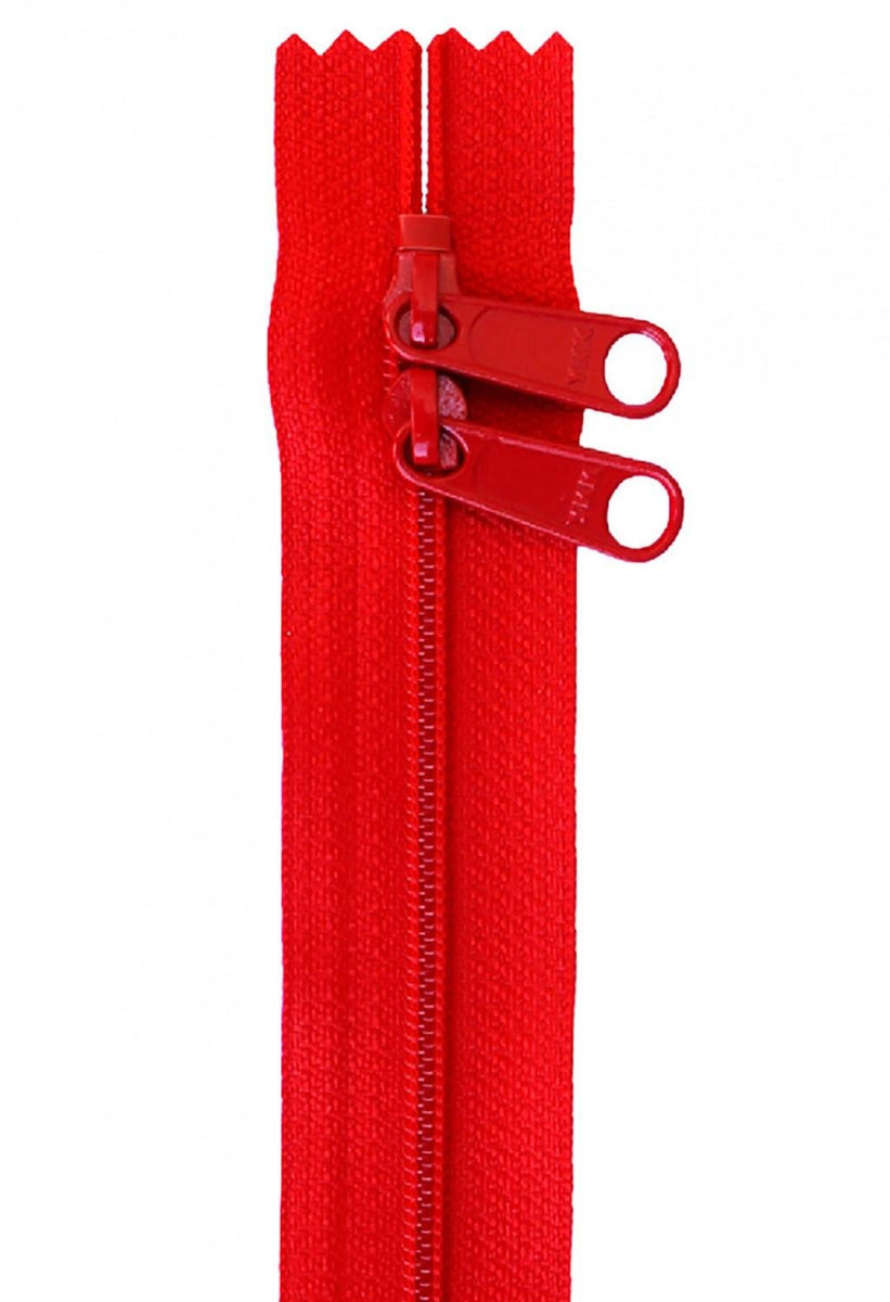 ByAnnie Single Slide Handbag Zipper 24in - Atom Red – Watergirl Quilt Co.